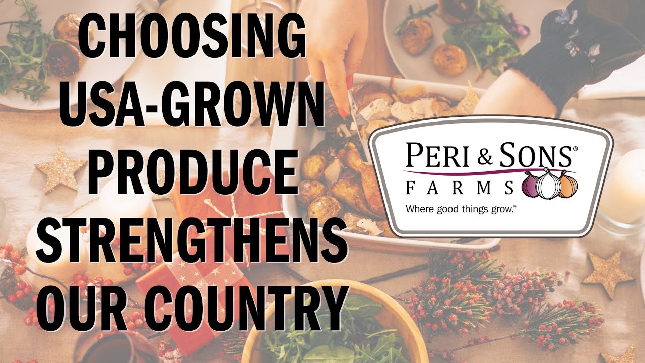 Choosing USA-Grown Produce Strengthens Our County - YouTube