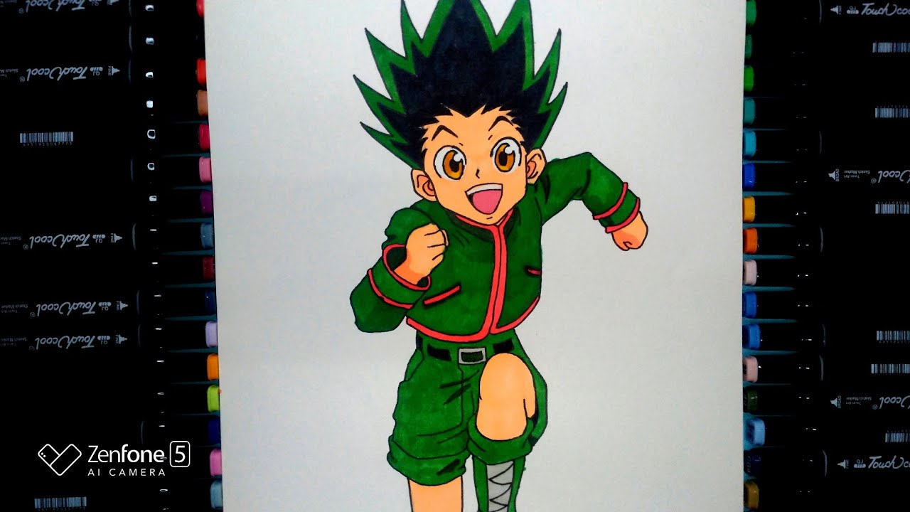 How to Draw Gon Freecs | Speed Draw,Easy Draw | Magsael Drawing - YouTube