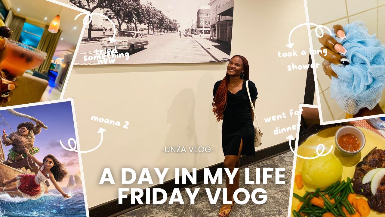 Spend a Friday with Me! UNZA Student Life, Moana 2 & Dinner | Alinase ...