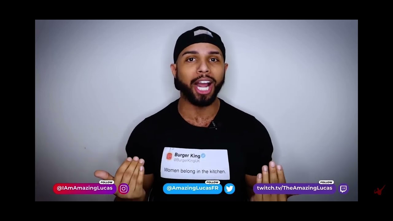 The amazing Lucas acting like a man child again - YouTube