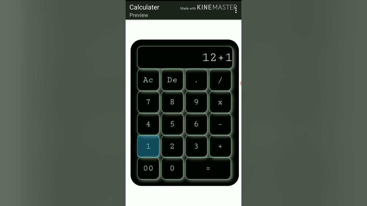 How To Creat Calculater Using Html Css And Javascript Shortsfeed Youtube 