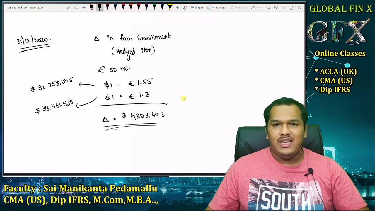 Cash Flow Hedge | IFRS 9 | Practical Detailed Question | Hedge Effectiveness | GFX - YouTube