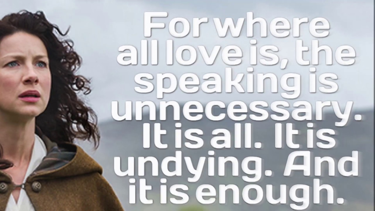 Outlander Quotes Part 1 - YouTube