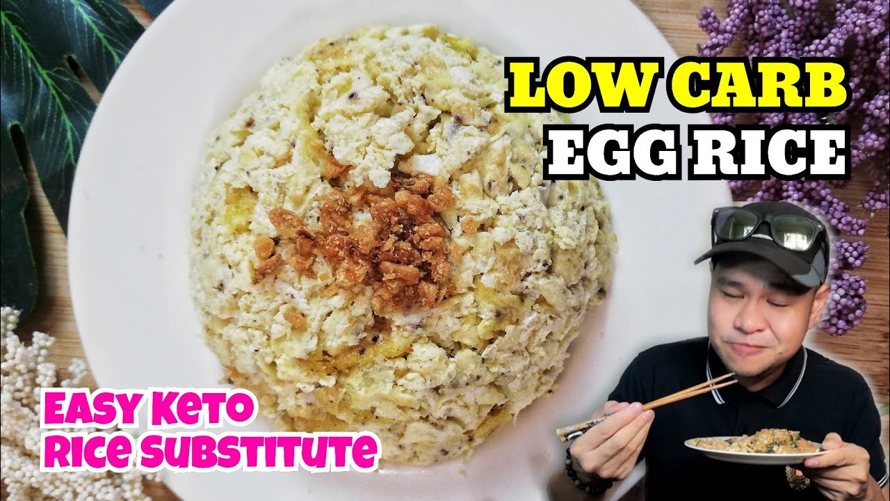 HOW TO MAKE EGG RICE - KANIN SUBSTITUTE FOR LOW CARB/ KETO APPROVED ...