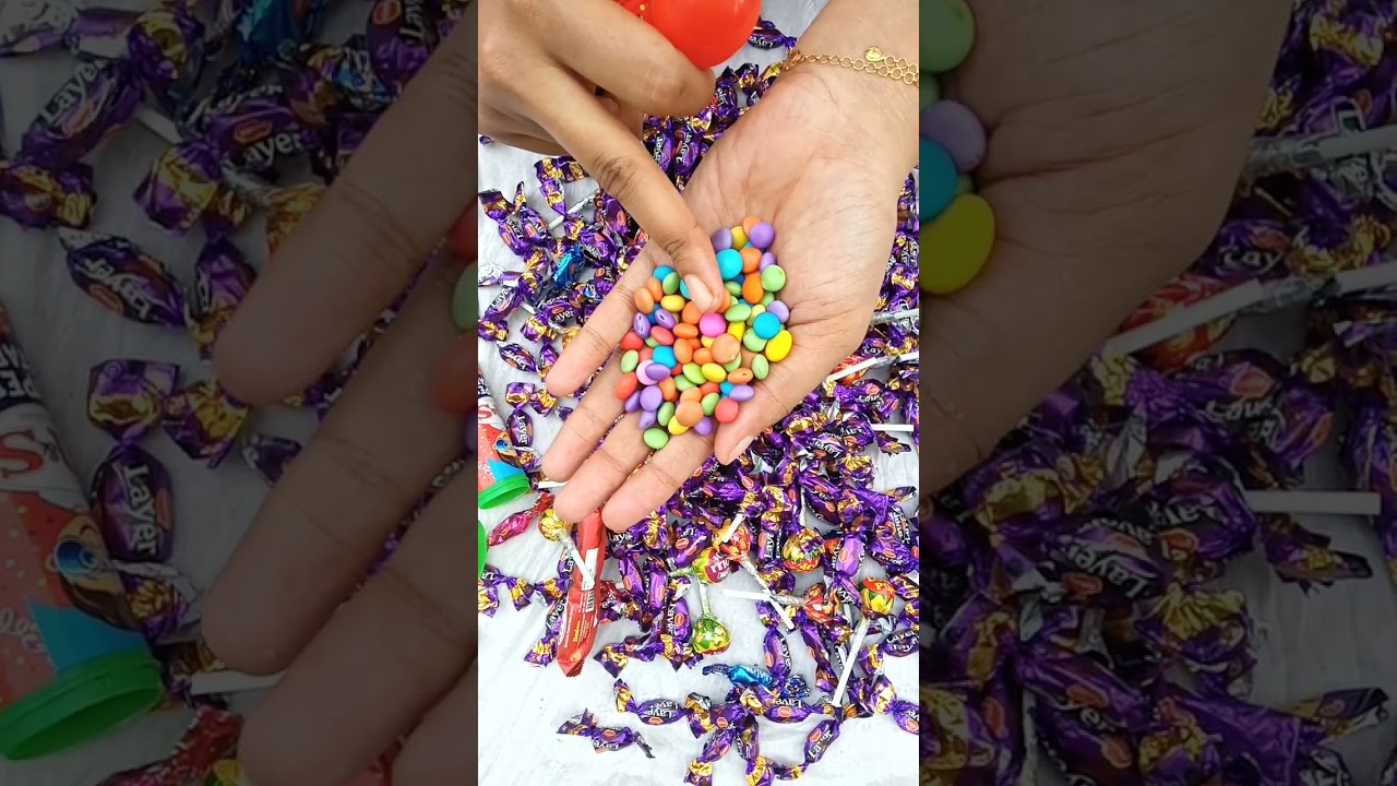 Tasty & Interesting Colourful Choco bins || Choco bins ASMR || - YouTube