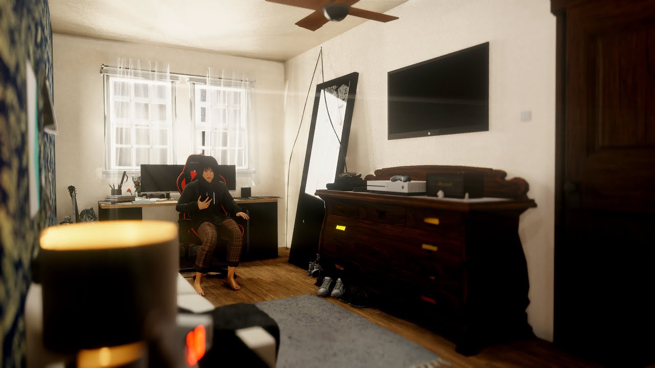 that stereotypical getting ready scene (made in blender) - YouTube