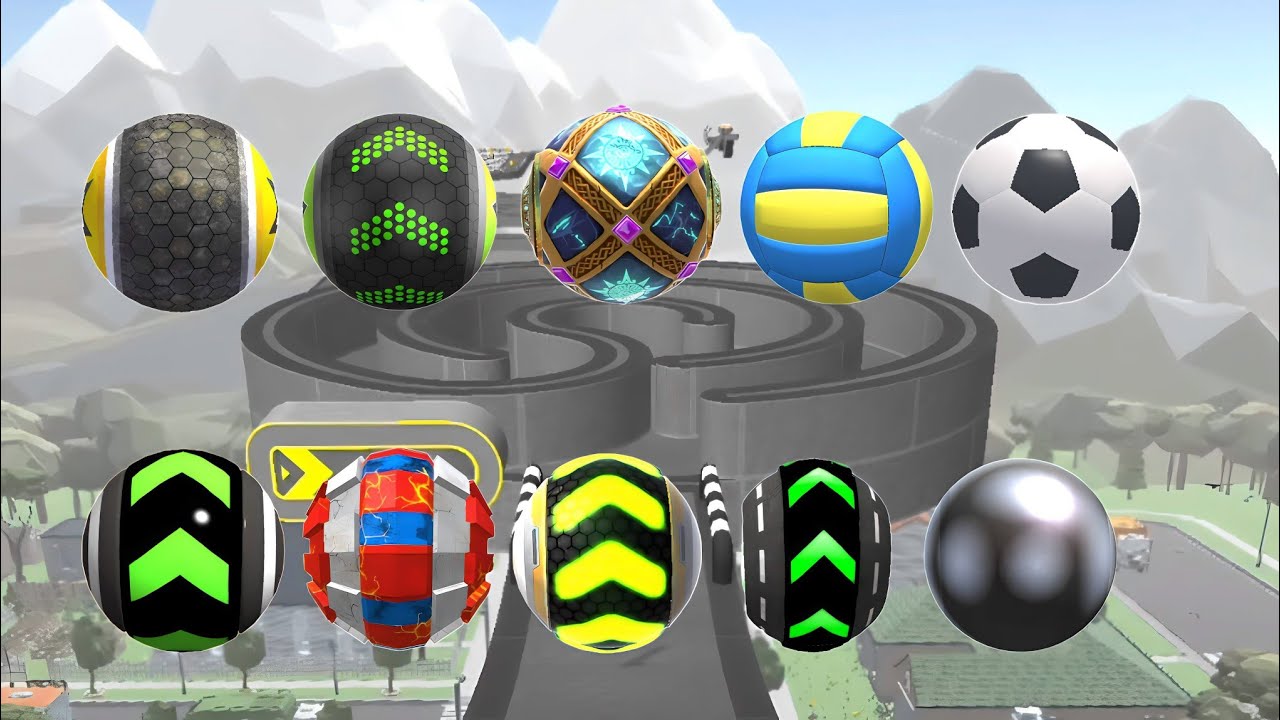 🏀 Going Balls VS Rollance Balls VS Action Ball Games New Race 65 ...