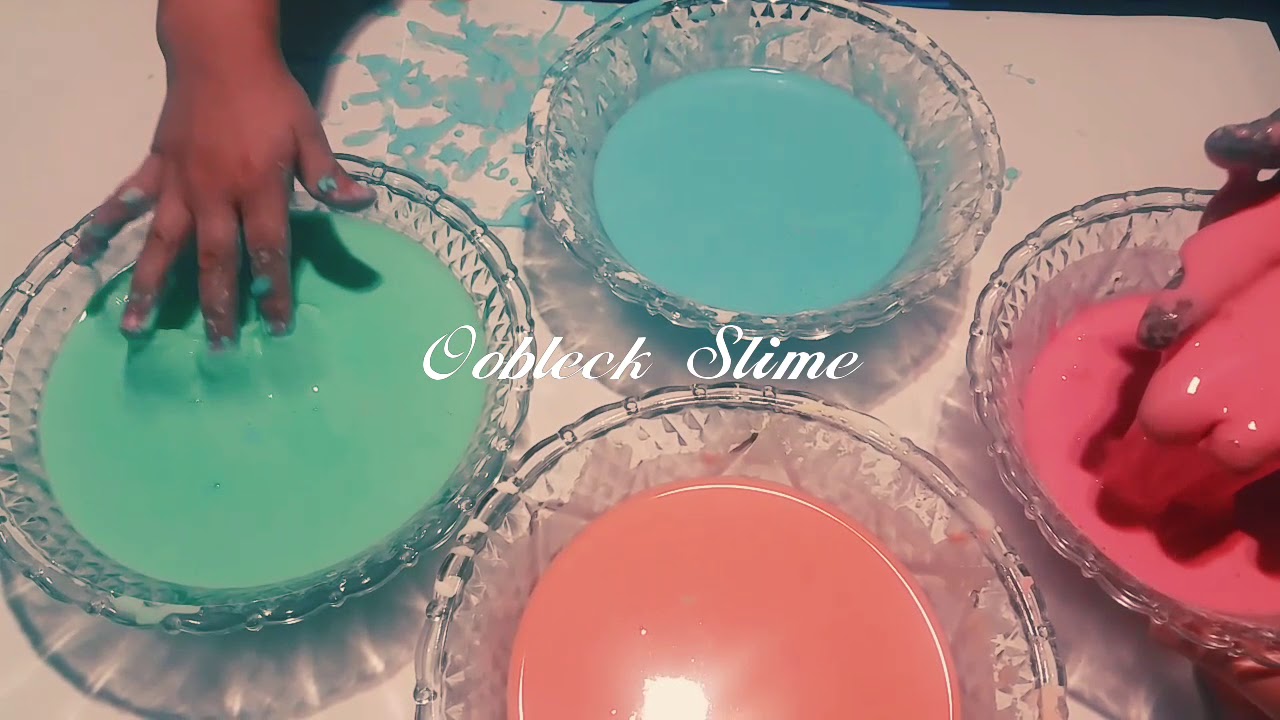 Oobleck Slime - Part 2 - YouTube