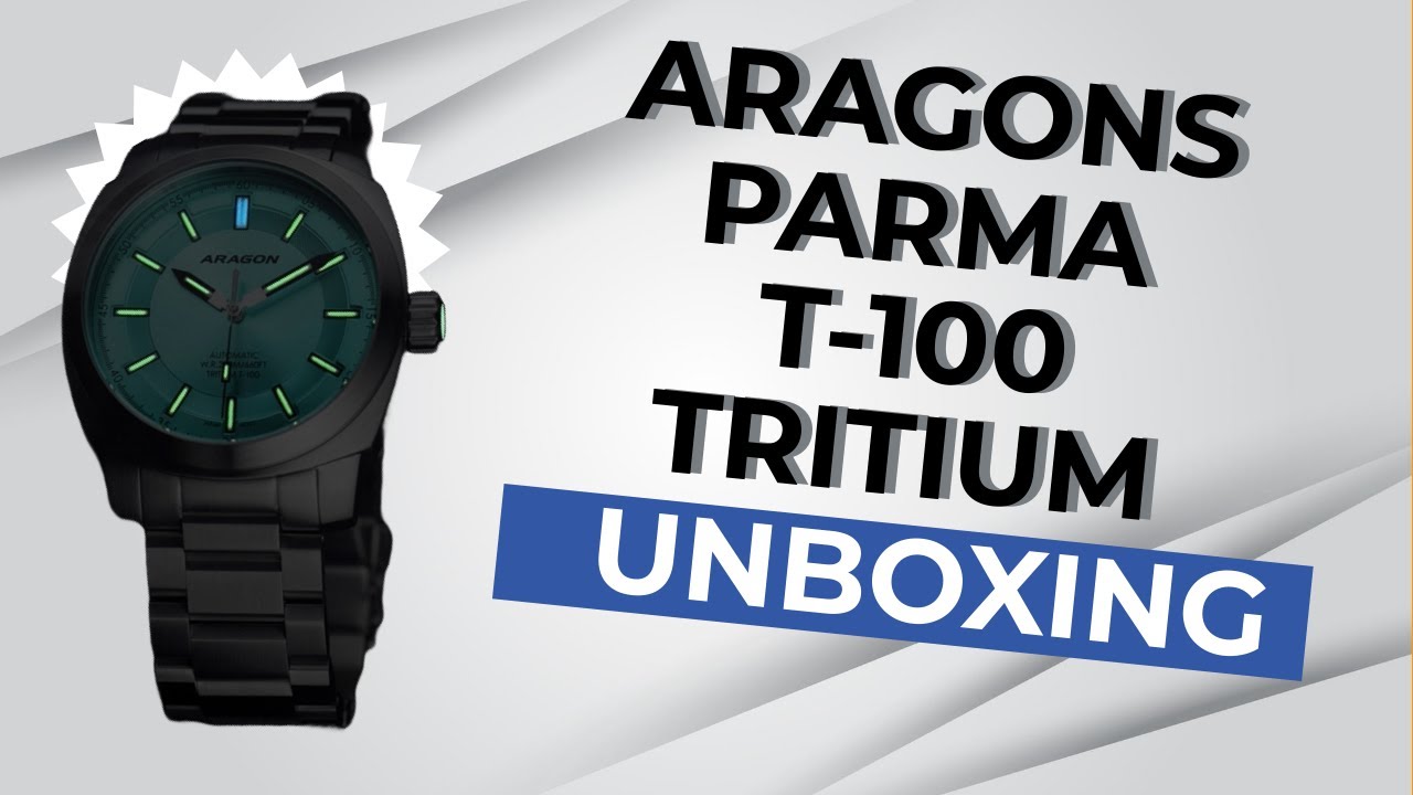 "Experience the Glow: Unboxing the Aragon Parma T-100 Tritium Tube ...