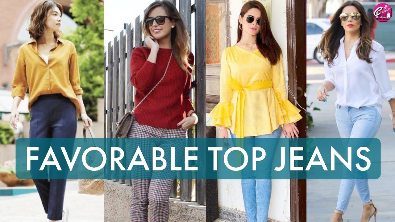 Favorable Top Jeans | College Wear Outfits Ideas | Stylish Tops | Fancy ...