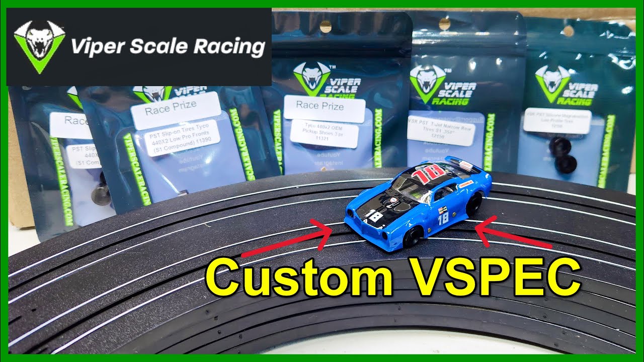Viper Scale Racing HO Slot Car & Parts AFX Track UNBOXING! - YouTube