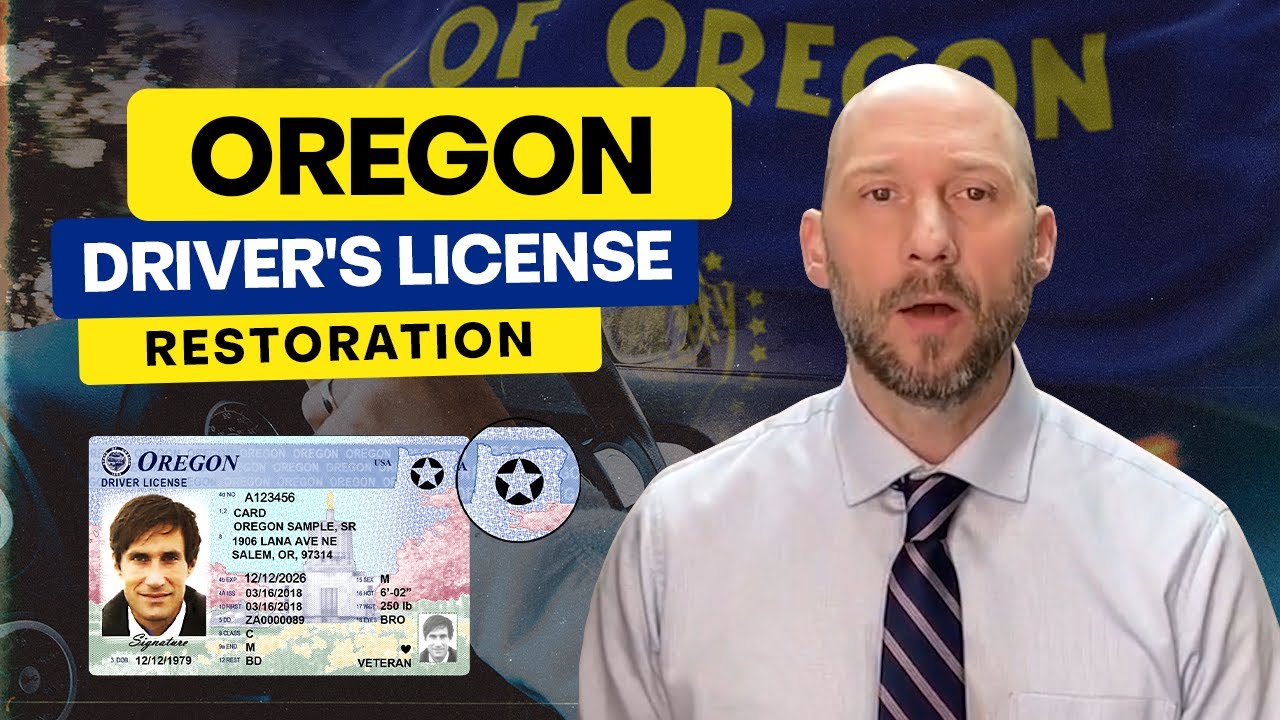 Oregon Driver's License Restoration. Get your driver's license back ...