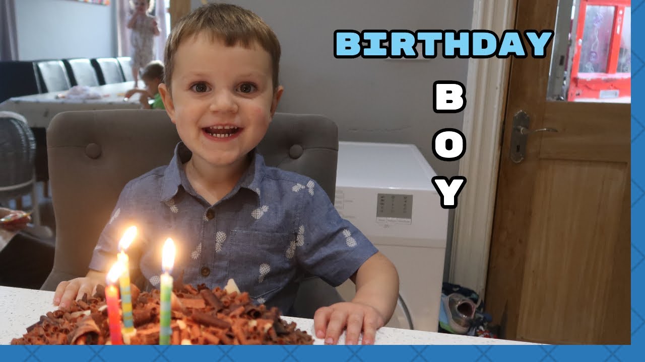 CELEBRATING ARCHIE'S 3RD BIRTHDAY| The Radford Family - YouTube