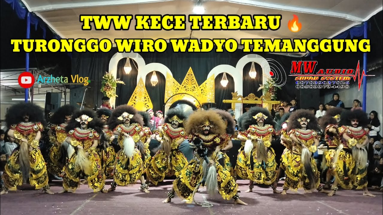 TWW KECE TERBARU 🔥 TURONGGO WIRO WADYO RAYON TEMANGGUNG LIVE ...