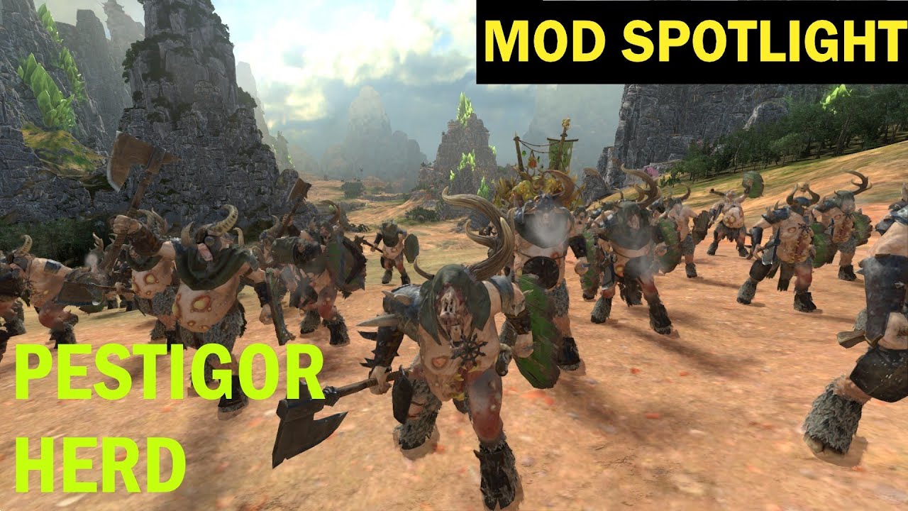 Mod Spotlight: Pestigor Herd Mod (Nurgle - Total War: Warhammer 3 ...