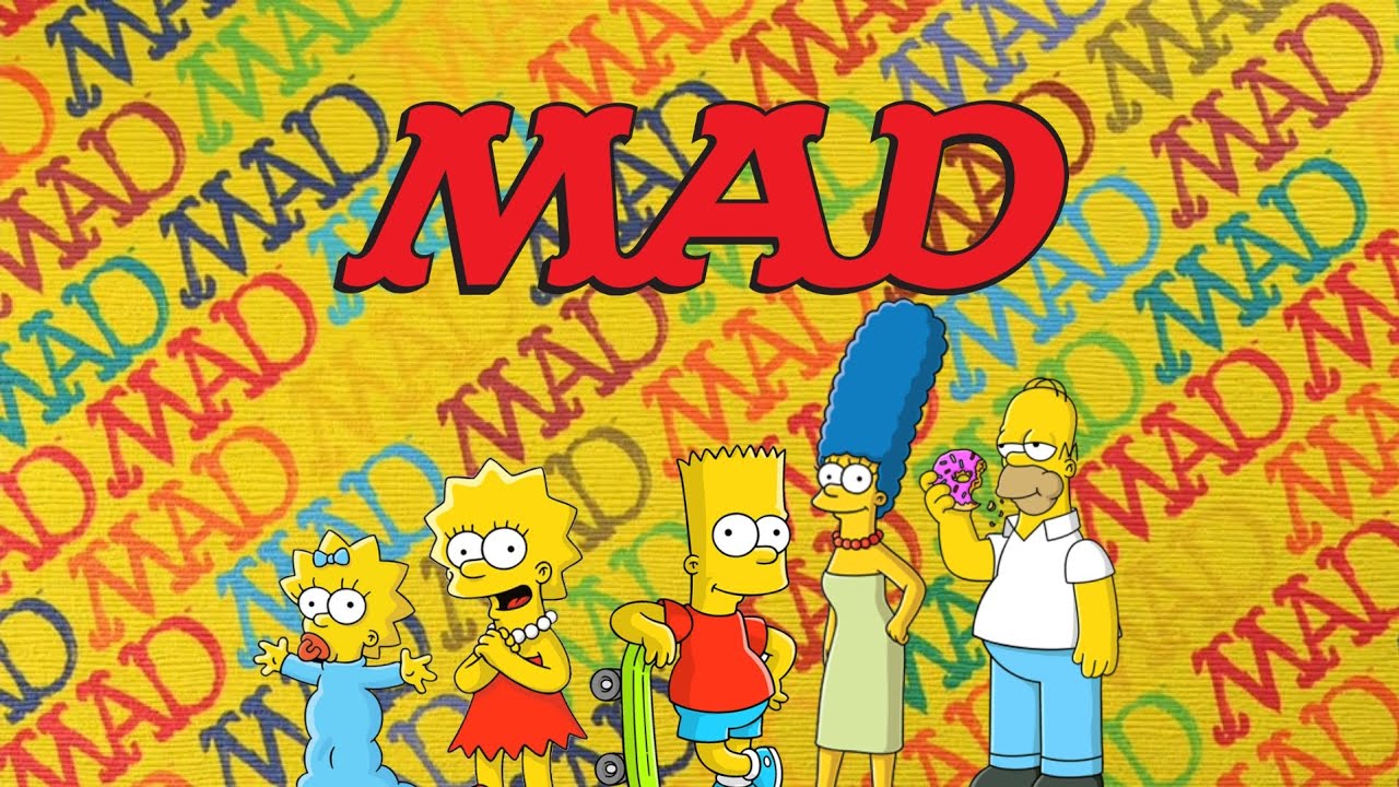 The Simpsons References In MAD - YouTube