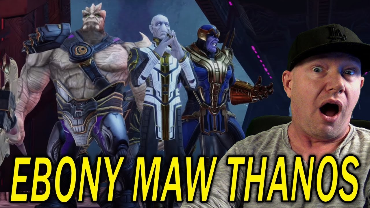 Ebony Maw Thanos Details - YoYo Orbs ONLY? - MARVEL Strike Force - MSF ...