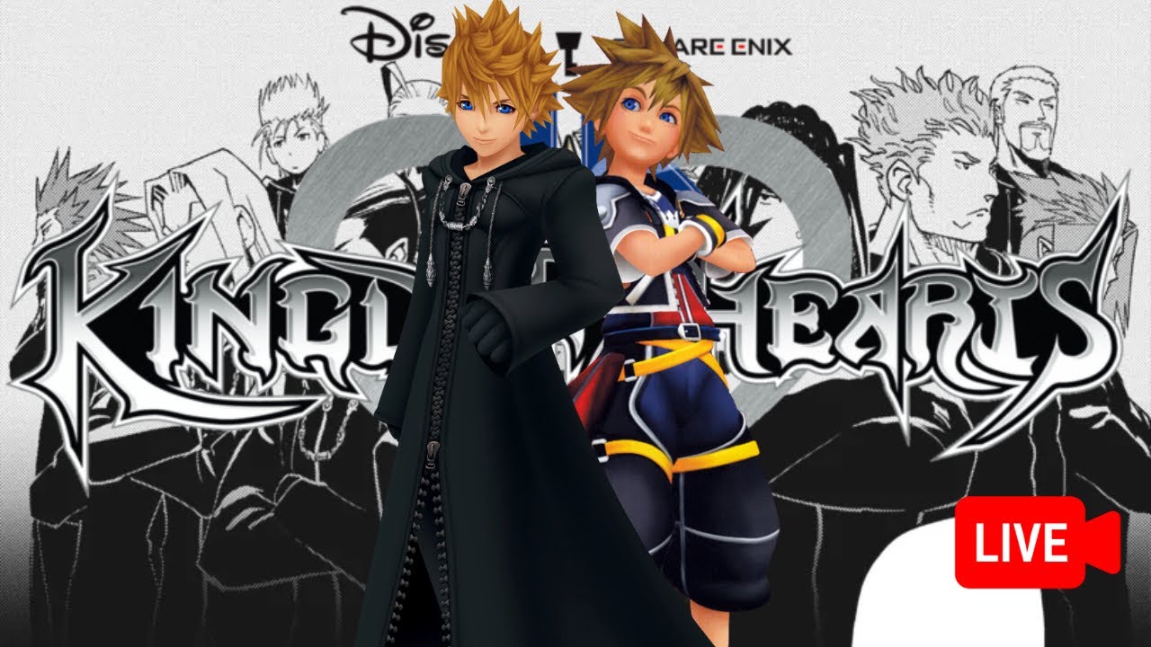 Kingdom Hearts 2 Organization 13 Data Fights (Road To 900) LIVE ...