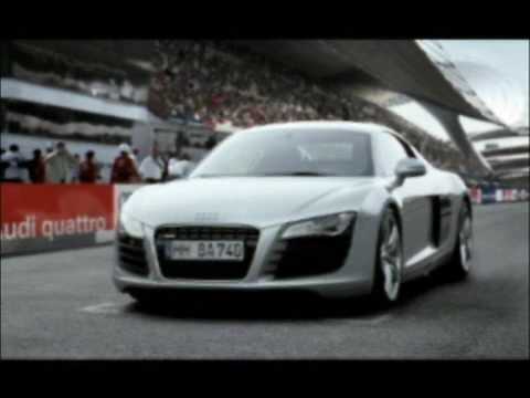 2007 Audi R8 German Television Advert - YouTube