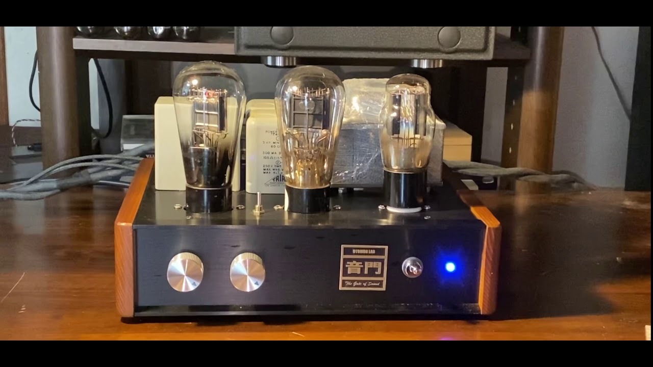 46, 47 tube amplifier - YouTube