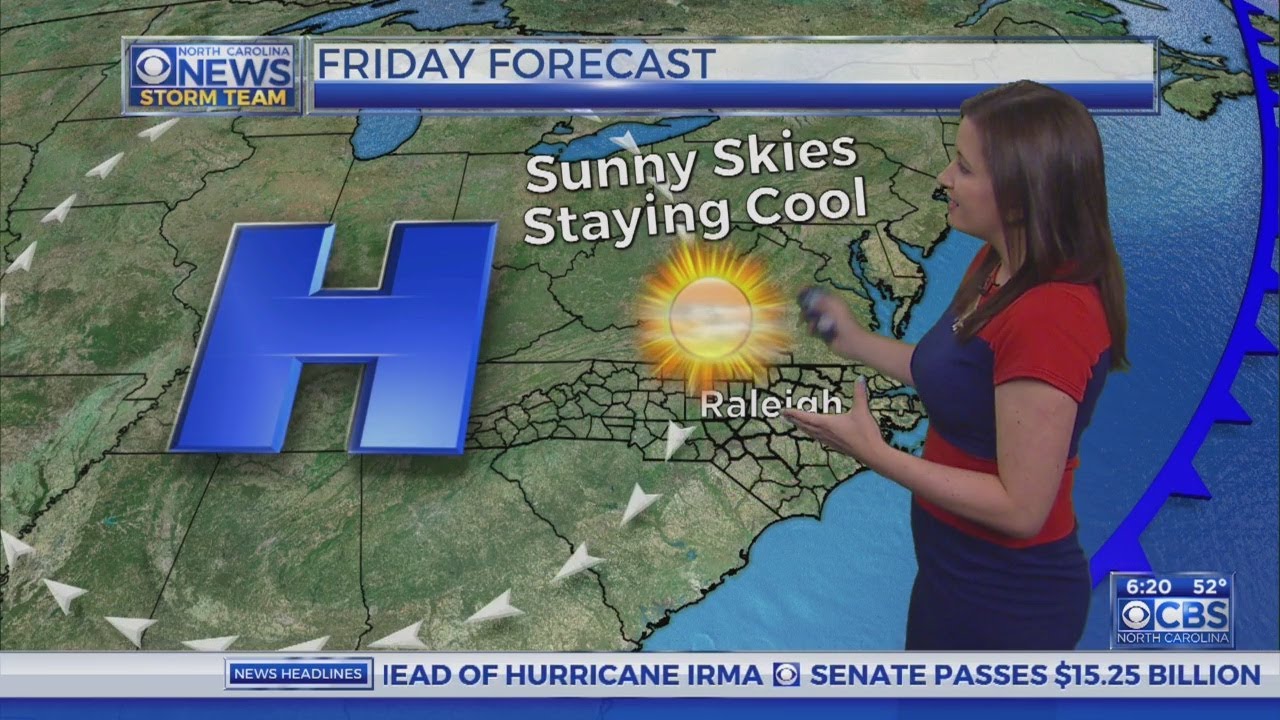 Kristin Ketchell's forecast on Sept. 8, 2017 - YouTube