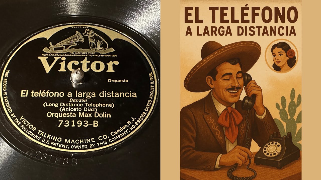 Orquesta Max Dolin - El Teléfono A Larga Distancia - 78 rpm - Victor ...
