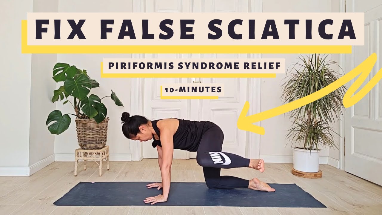 Piriformis Syndrome Instant Relief | False Sciatica Buttock Pain Help ...