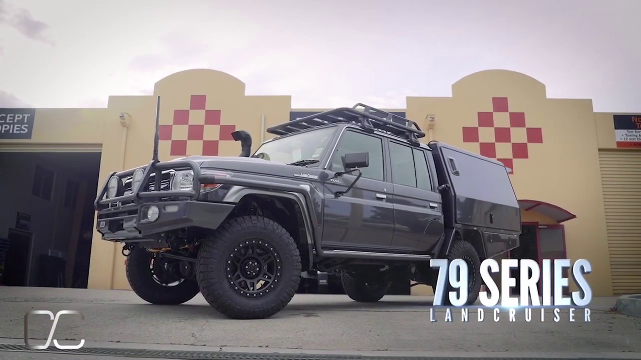 Graphite Toyota 79 Series Land Cruiser - YouTube