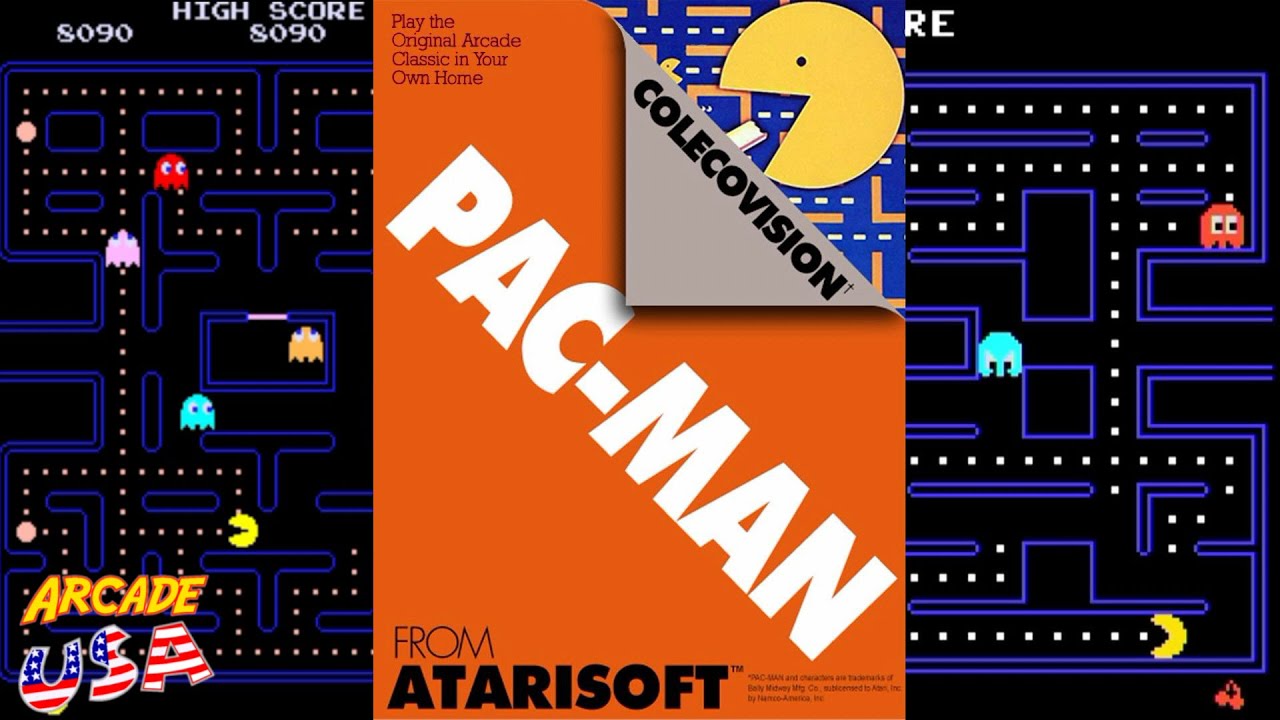 Pac-Man! (Colecovision) - YouTube