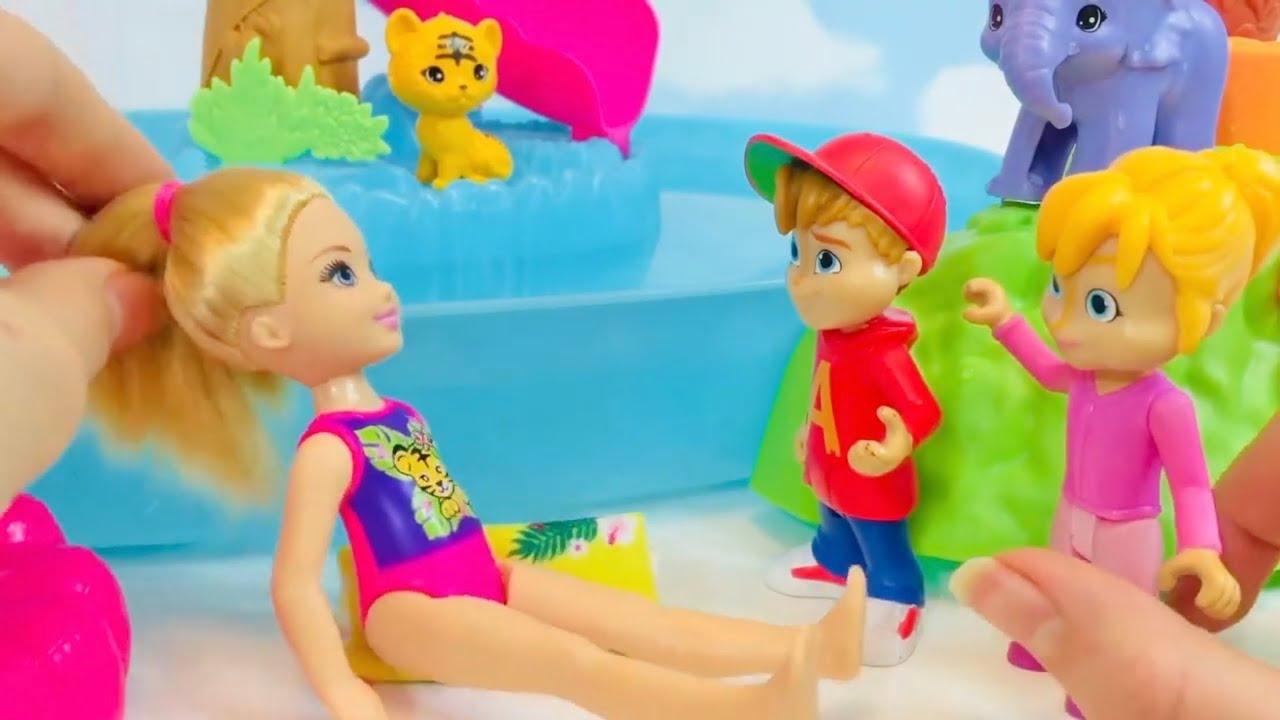 SLIDES and POOLS Playsets Playground Toys Alvin and The Chipmunks ...