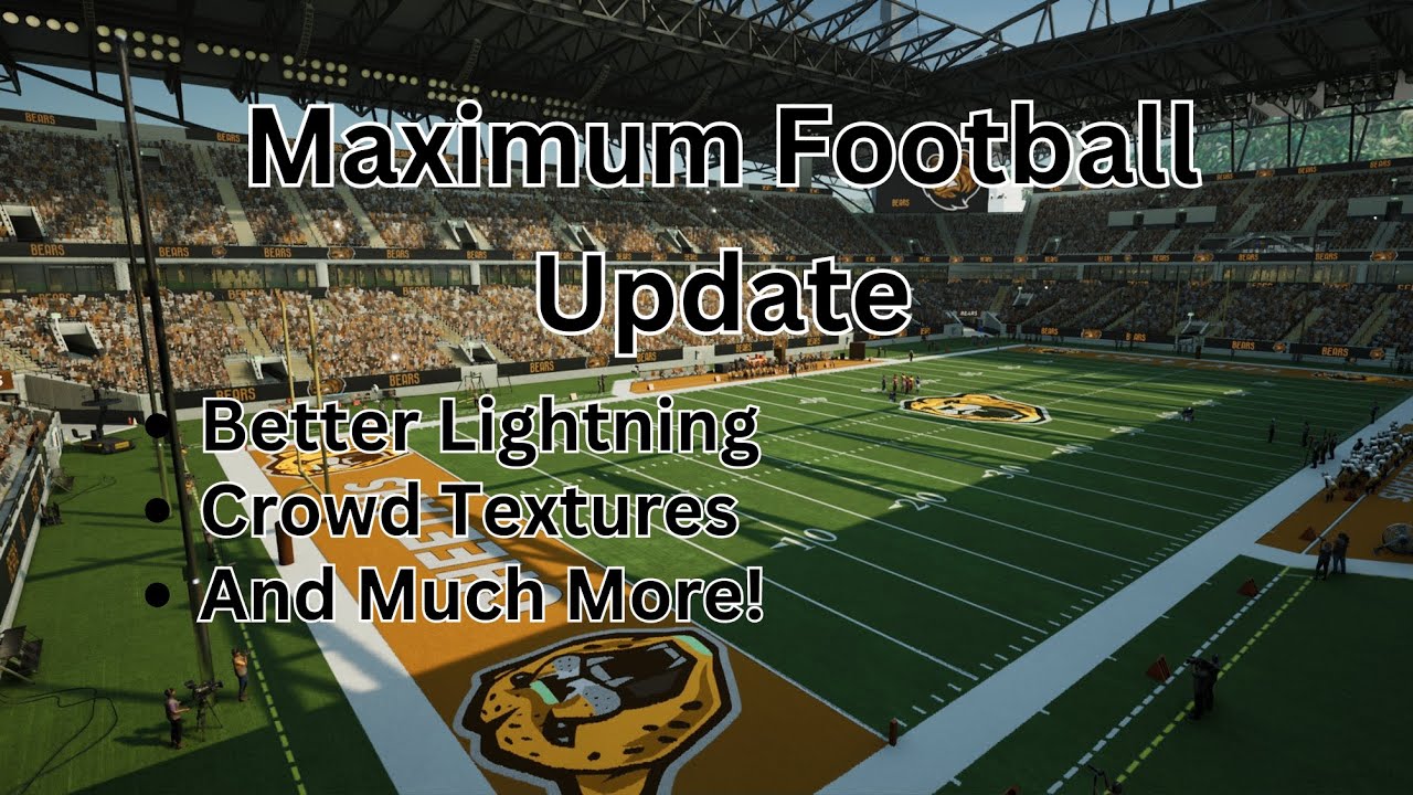 Maximum Football Graphics Enhancements Update - YouTube