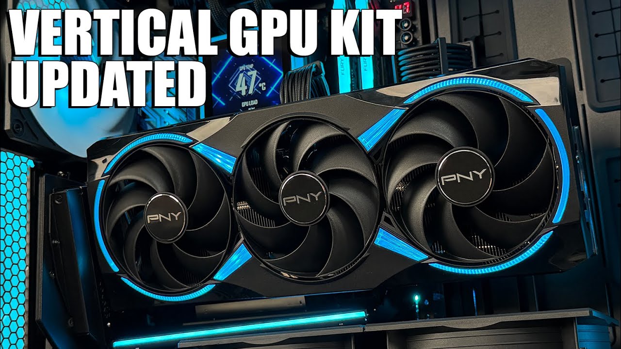 Lian Li VG4V4 - Vertical GPU Kit for Big GPUs & Clean Builds - YouTube