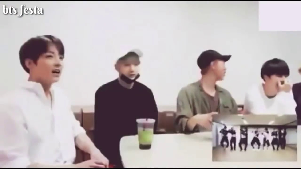 bts watching their videos&photos - YouTube