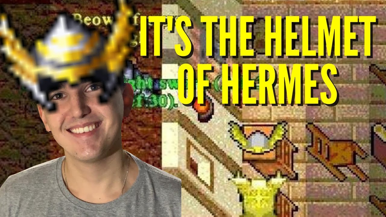 TIBIA - WINGED HELMET E SEU SURGIMENTO NAS TERRAS TIBIANAS - YouTube