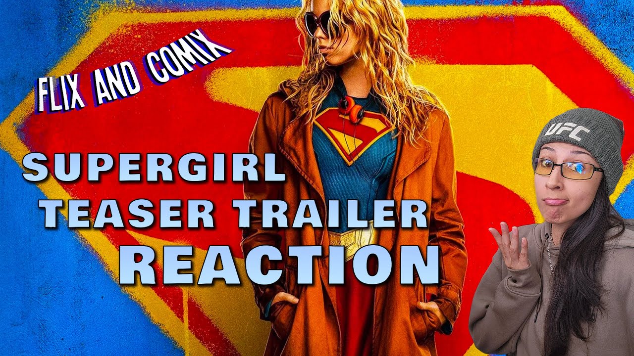 Supergirl Teaser Trailer Reaction | Flix and Comix - YouTube