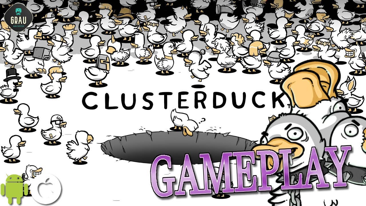 Clusterduck ANDROID GAMEPLAY | IDLE GAME | WEIRD DUCKS | MUTATION GAME ...