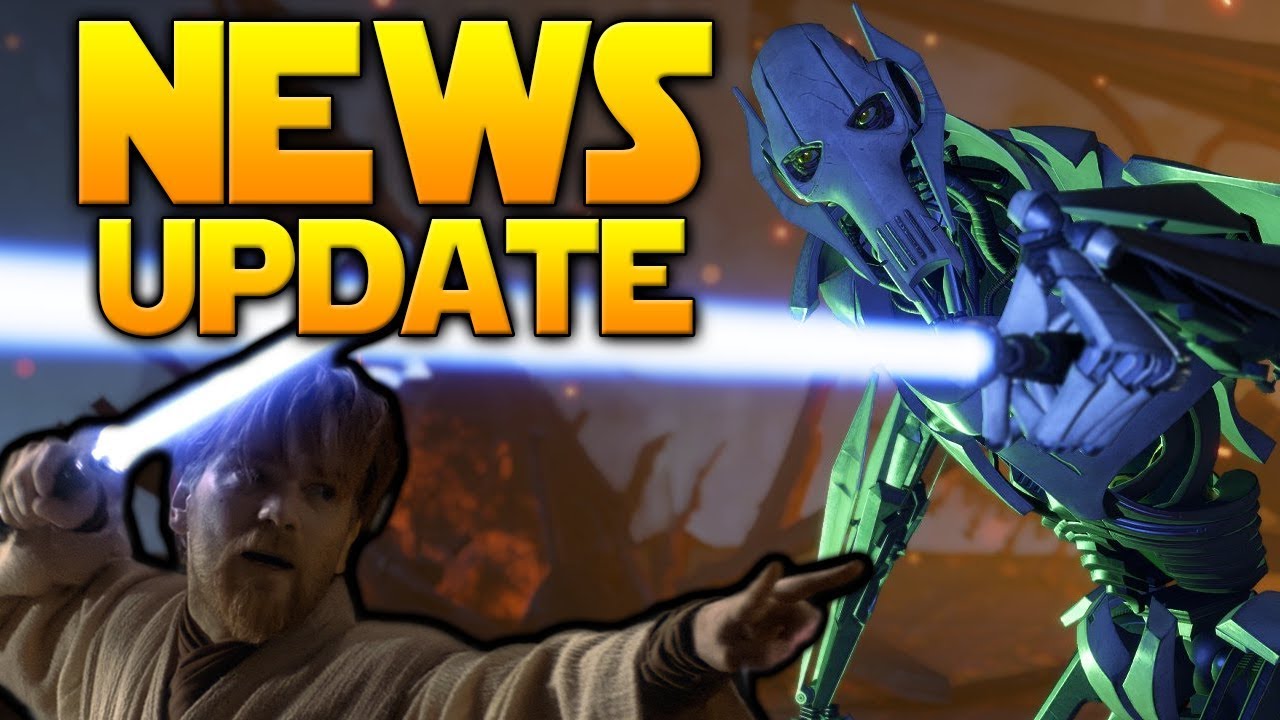 NEWS UPDATE: Grievous Fixes, Obi-Wan Emotes & Abilties Datamined & More ...