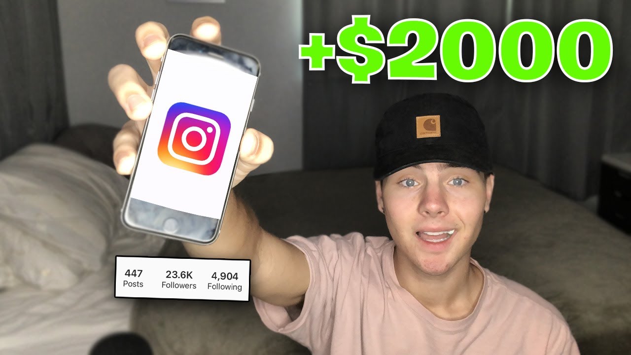 How I Made $2000 a Month With 25K Instagram Followers (Without Selling ...