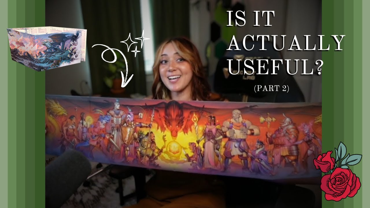 The 2024 Dungeon Master's Screen - What's in it? First Look and Review ...