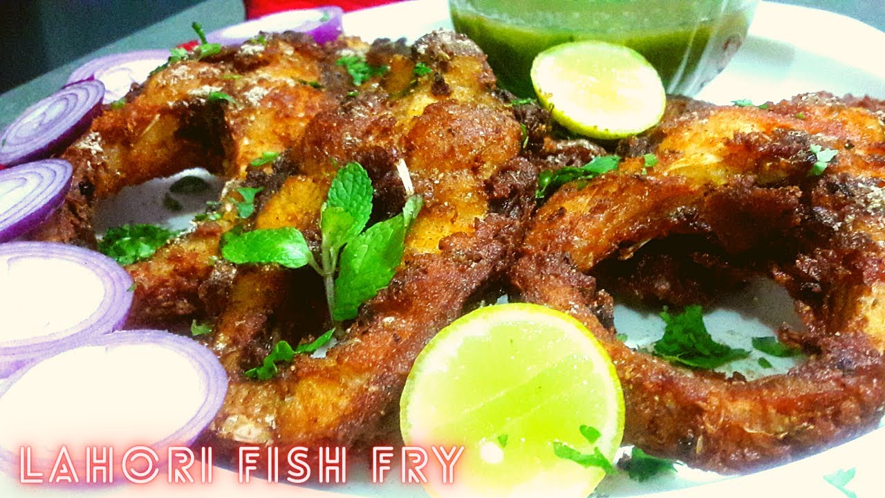 Lahori Fish Fry Restaurant Style | Fish Fry Lahori Style | Rohu Fish ...