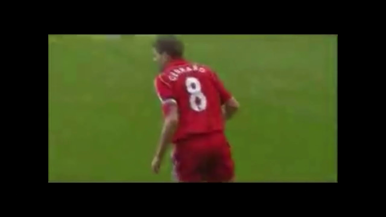 Steven gerrard best ever double tackle on jagielka ⚽️ - YouTube