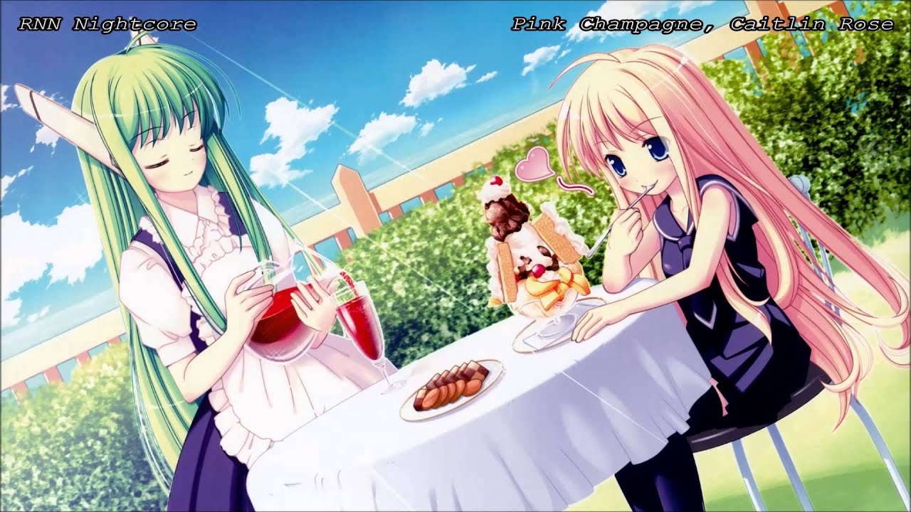 Nightcore - Pink Champagne (original by Caitlin Rose) - YouTube