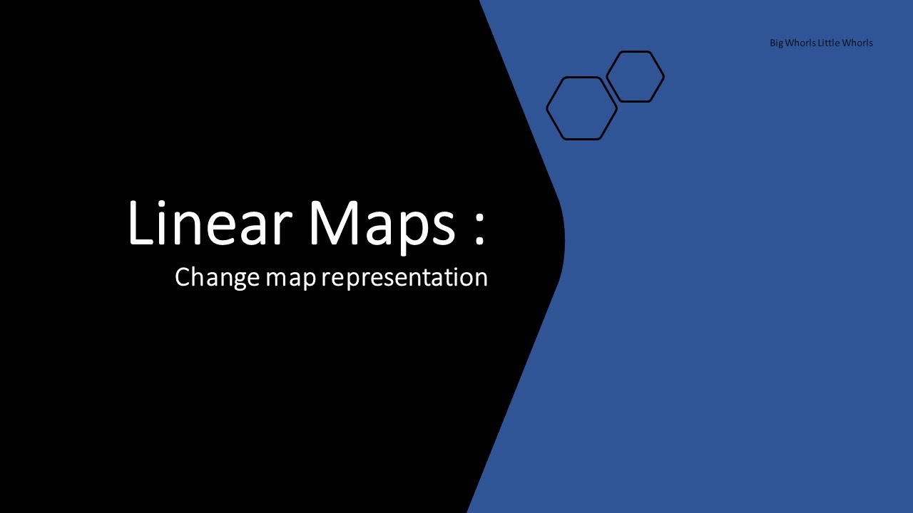 Linear Maps: Changing Map Representations - YouTube