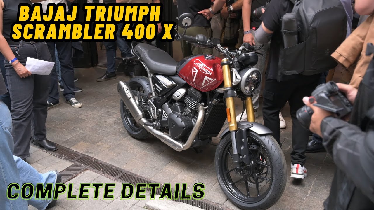 Finally Bajaj Triumph Speed 400 | Price, Features Full Details | " New ...