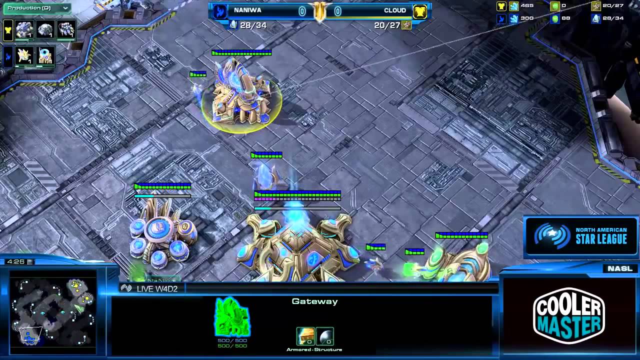 SC2 Naniwa vs Cloud PvT Game 1 Starcraft 2 gameplay - YouTube