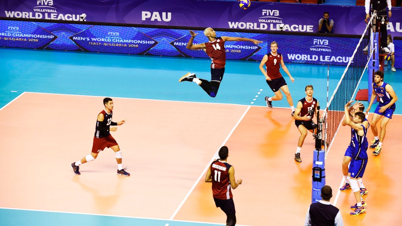 Benjamin Patch Highest Vertical Jump | 370 Cm Spike - YouTube