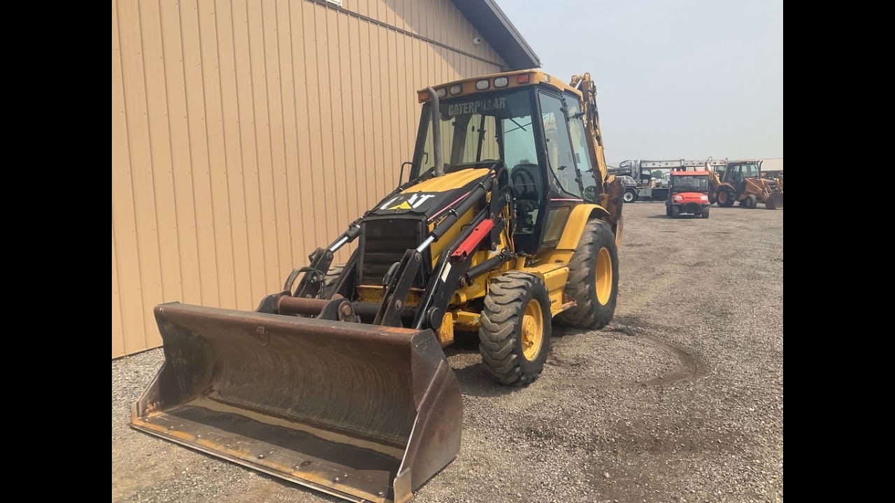 8668 - Caterpillar 420D Loader Backhoe - YouTube