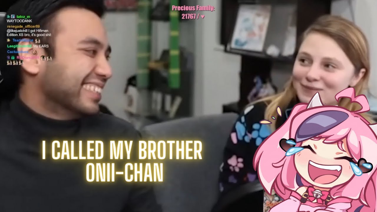 Ironmouse reacts to Sydsnap calling her brother "Onii-chan" (ft. Gigguk ...