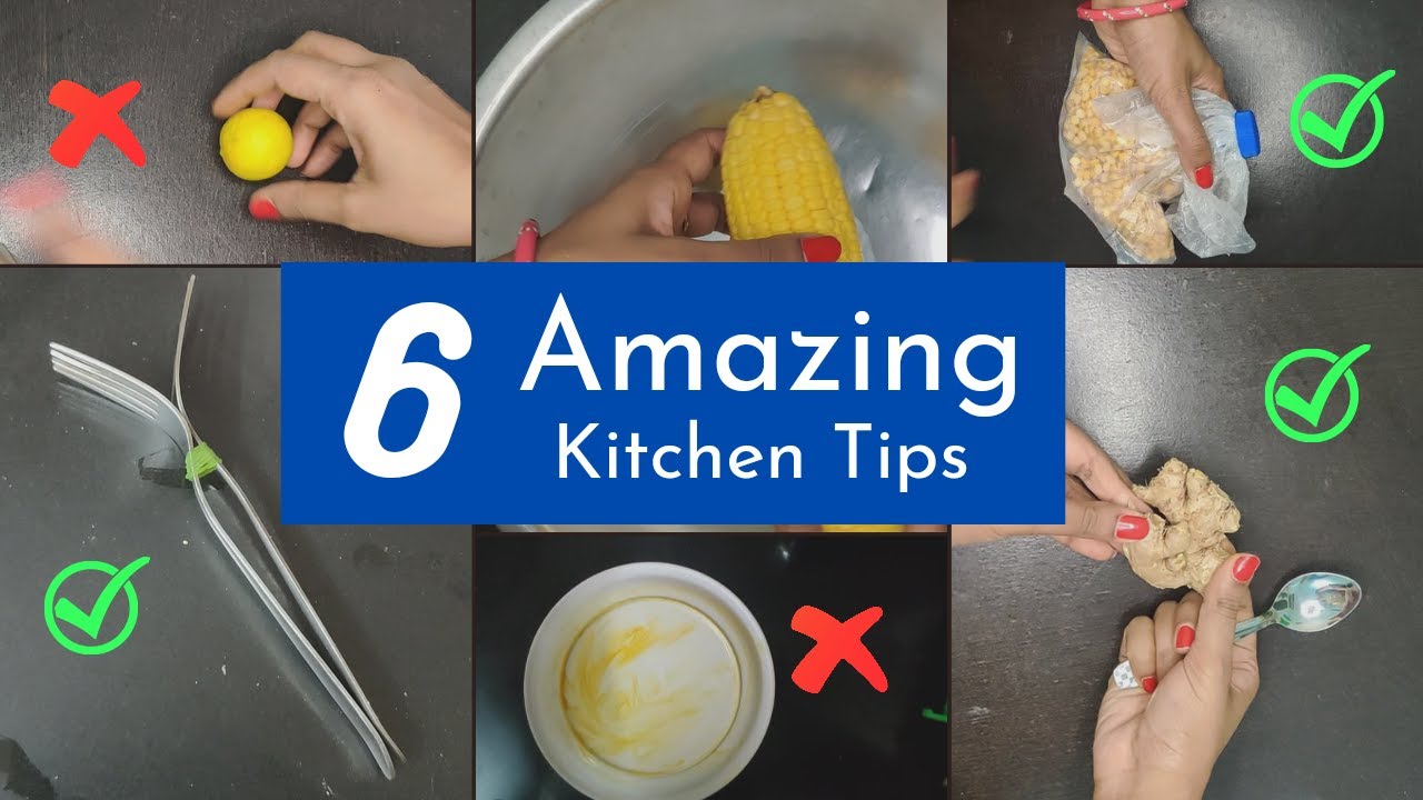 6 useful kitchen hacks cleaning😱#kitchenhacks #kitchenhackscleaning ...