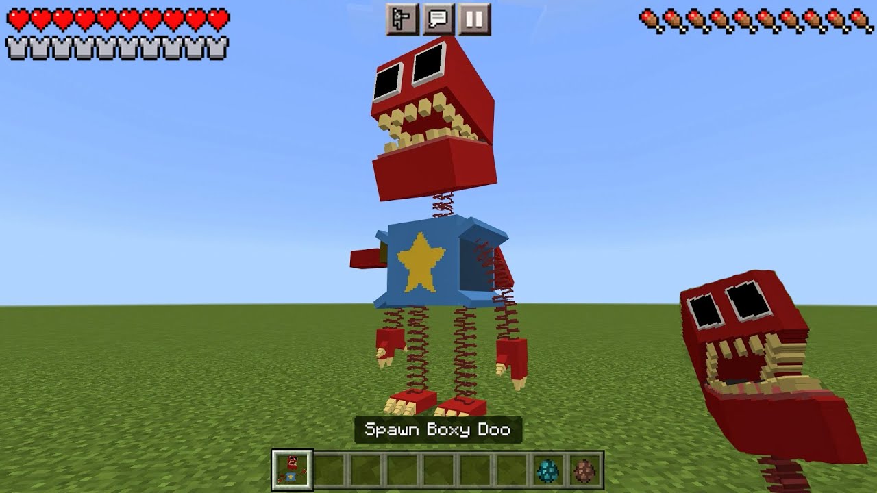 NEW Project Playtime Addon Boxy Doo Minecraft PE - Poppy playtime - YouTube